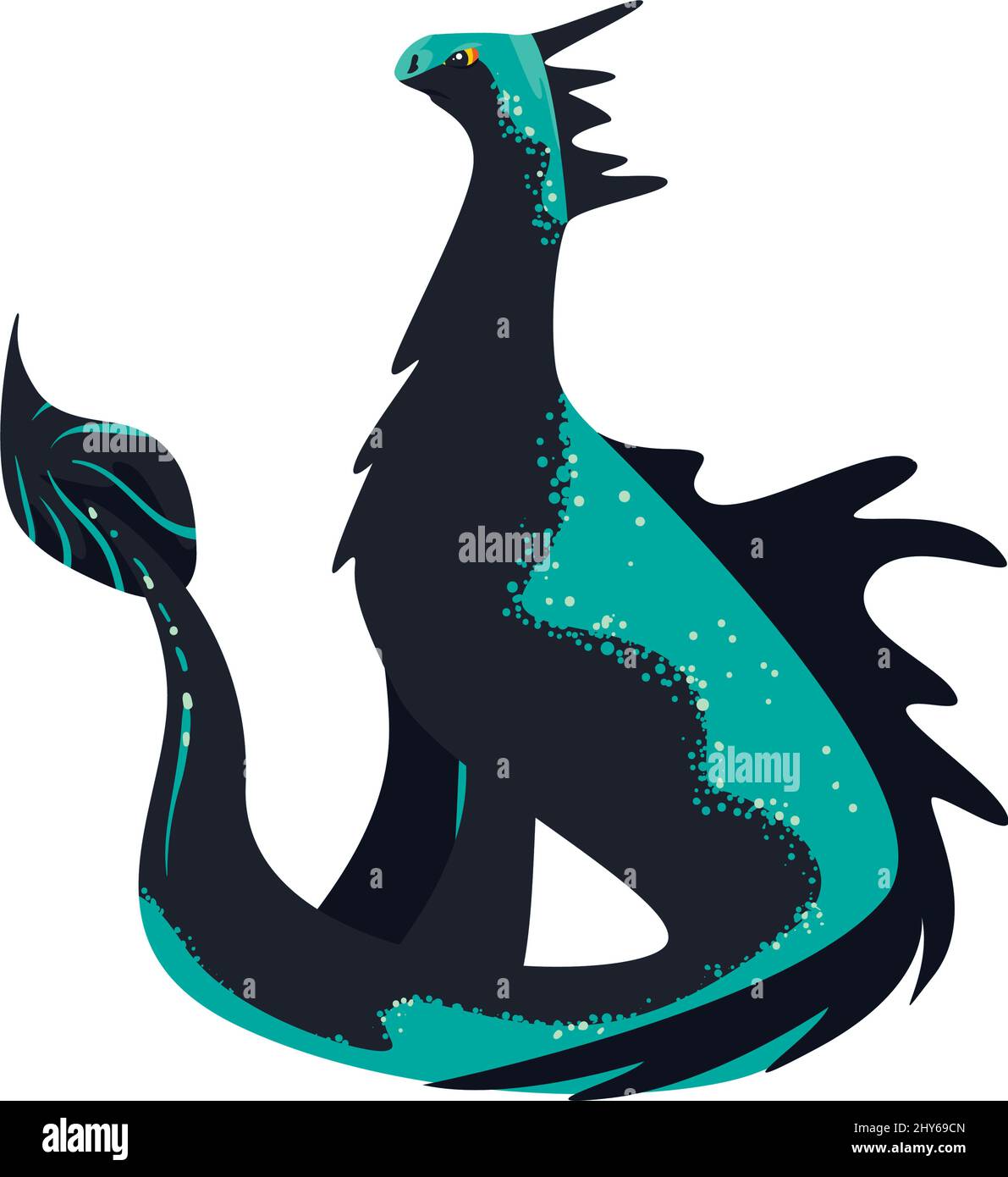 water dragon design Stock Vector Image & Art - Alamy