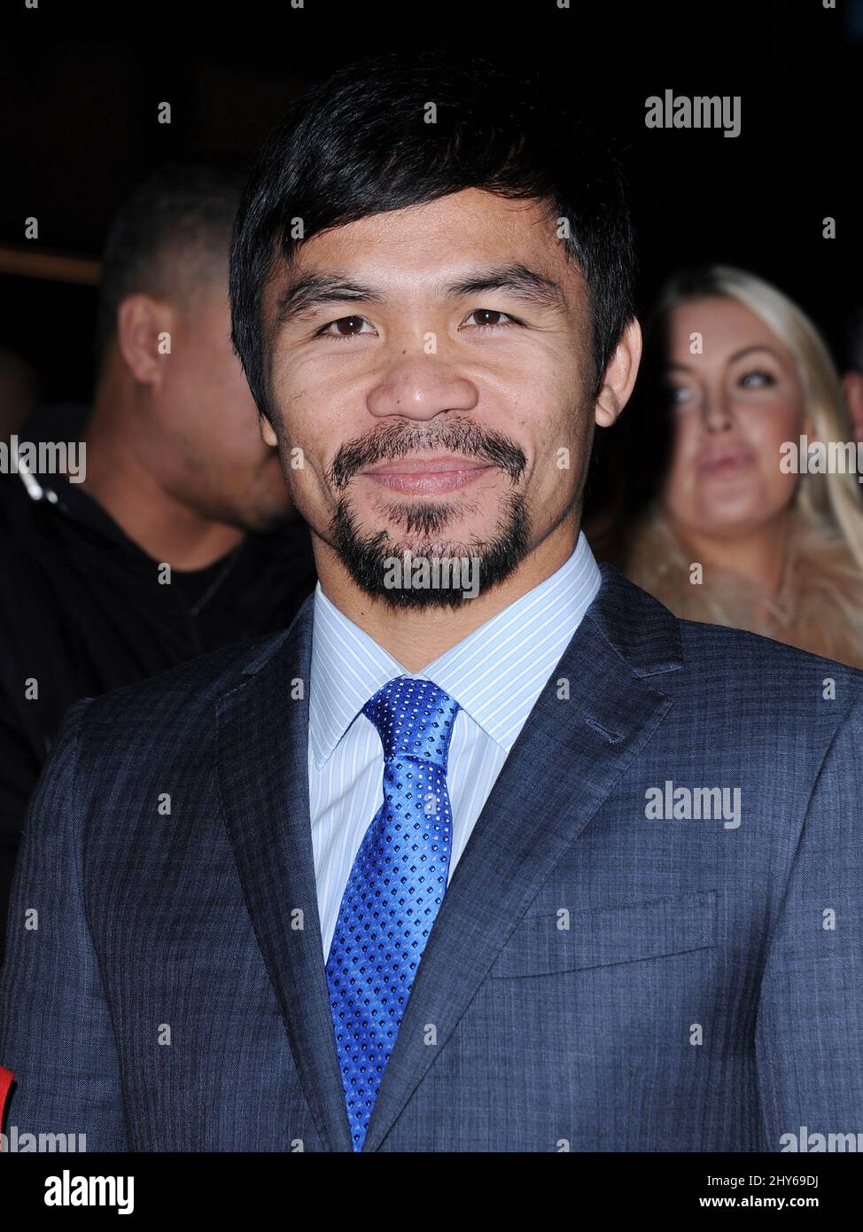 Manny Pacquiao arriving for the premiere of Manny at TCL Chinese ...