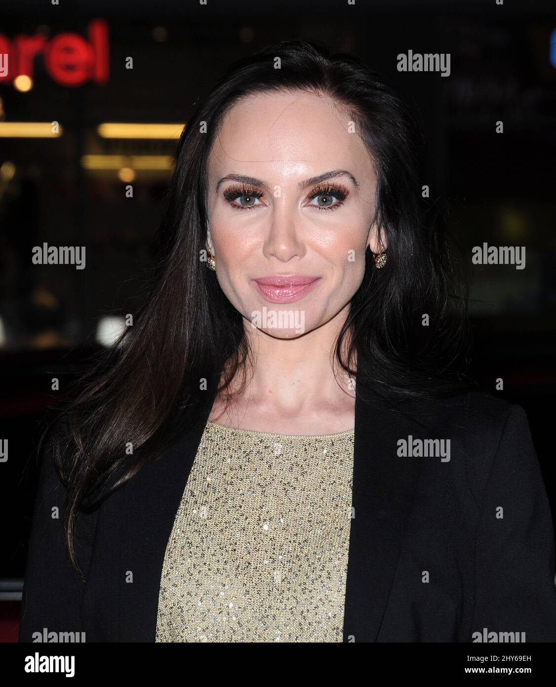 Yullia Klass arriving for the premiere of Manny at TCL Chinese Theatre ...