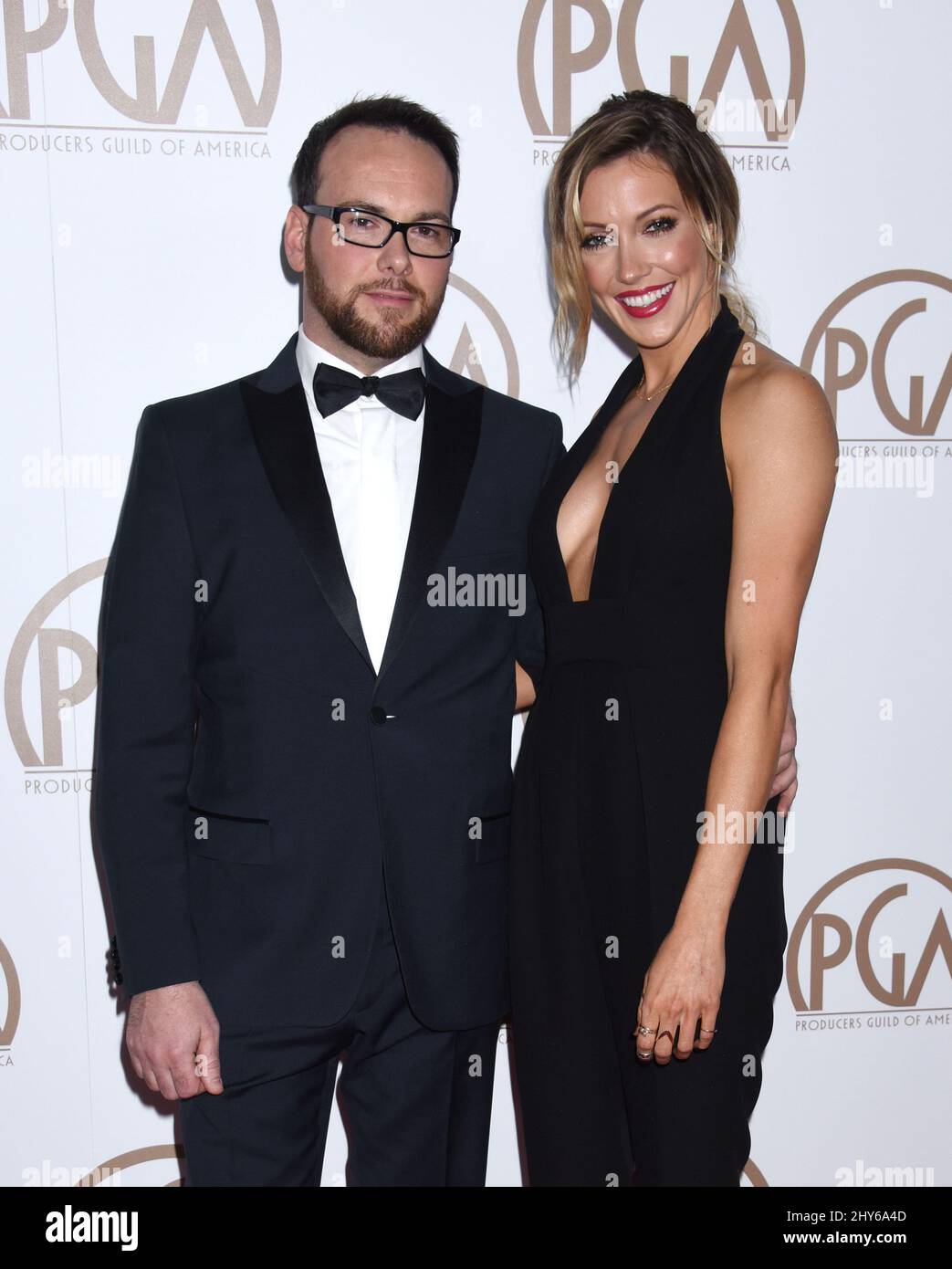 Dana Brunetti and Katie Cassidy attending the 26th Annual Producers ...