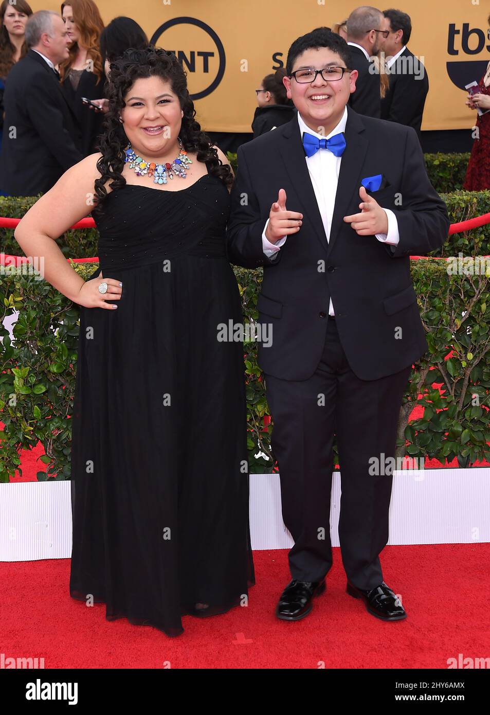 Rico Rodriguez and Raini Rodriguez attending the 21st Annual Screen ...