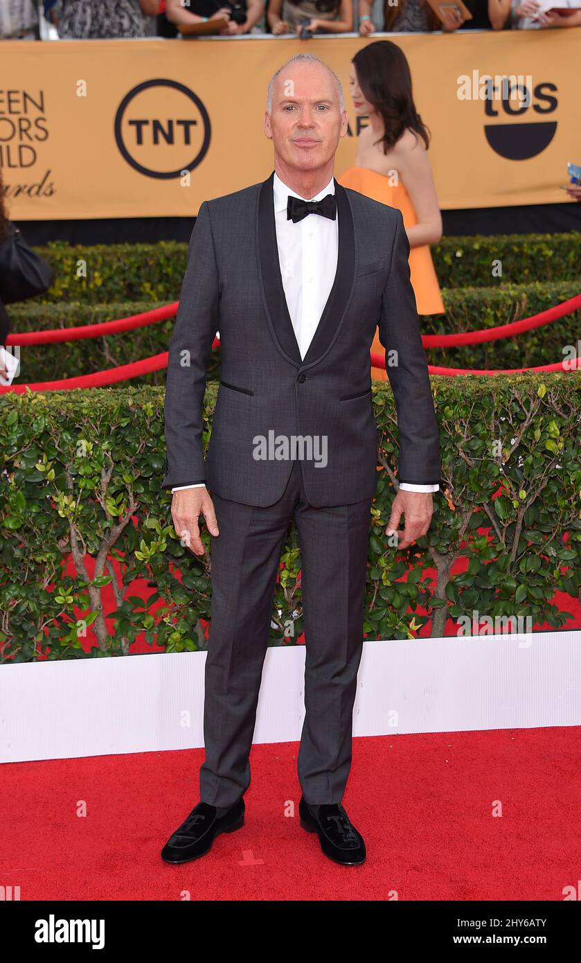 Michael Keaton attending the 21st Annual Screen Actors Guild Awards ...