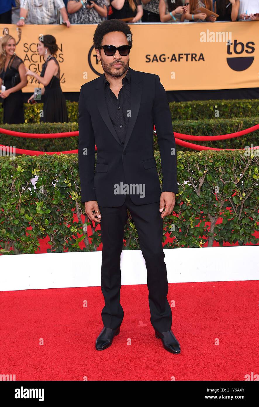 Lenny Kravitz attending the 21st Annual Screen Actors Guild Awards held ...
