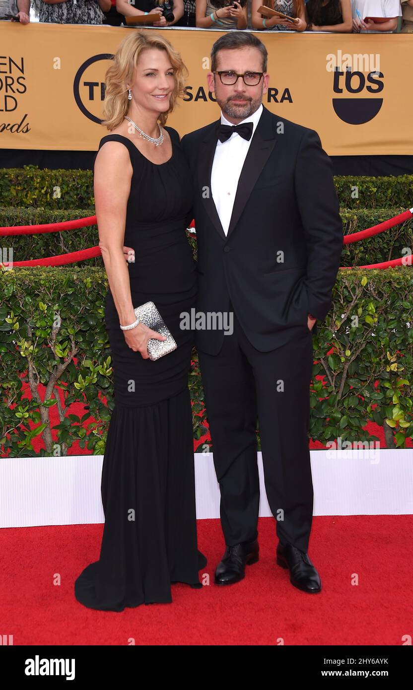 Steve Carell attending the 21st Annual Screen Actors Guild Awards held ...