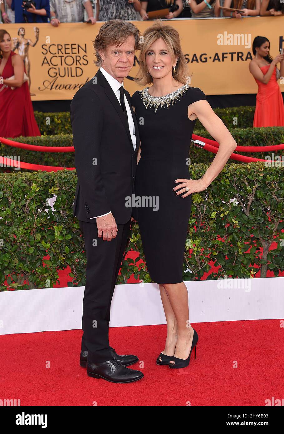 William H. Macy & Felicity Huffman attending the 21st Annual Screen ...
