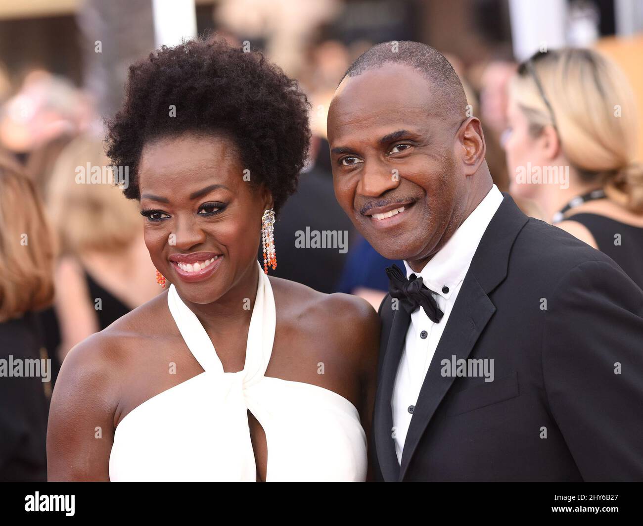 Viola Davis & Julius Tennon attending the 21st Annual Screen Actors ...