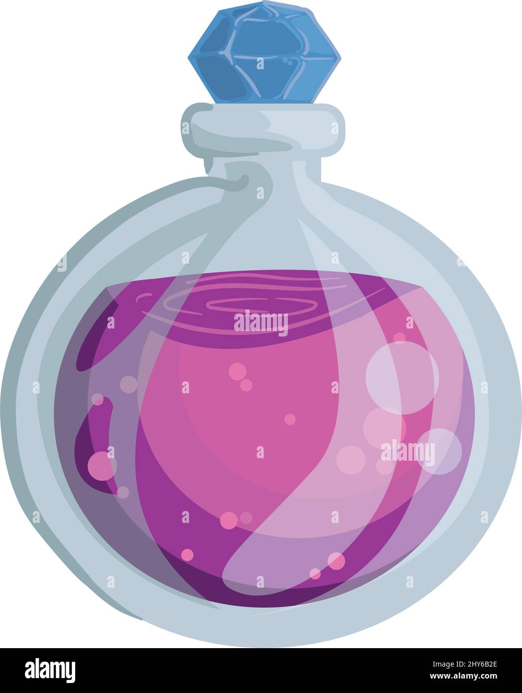 purple alchemist potion Stock Vector Image & Art - Alamy