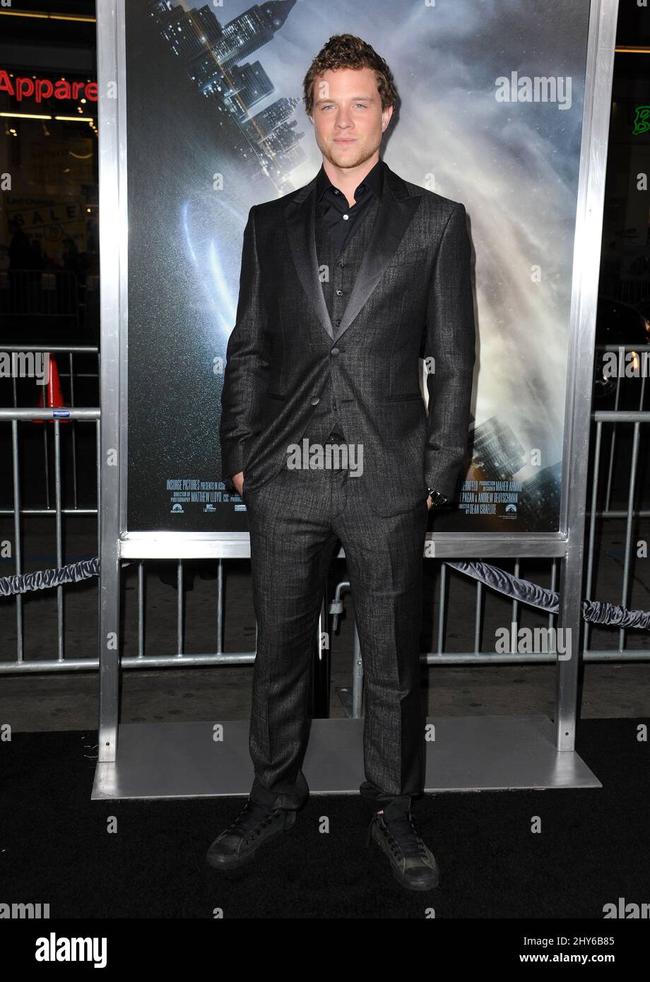Jonny Weston attending the "Project Almanac" Los Angeles Premiere held ...
