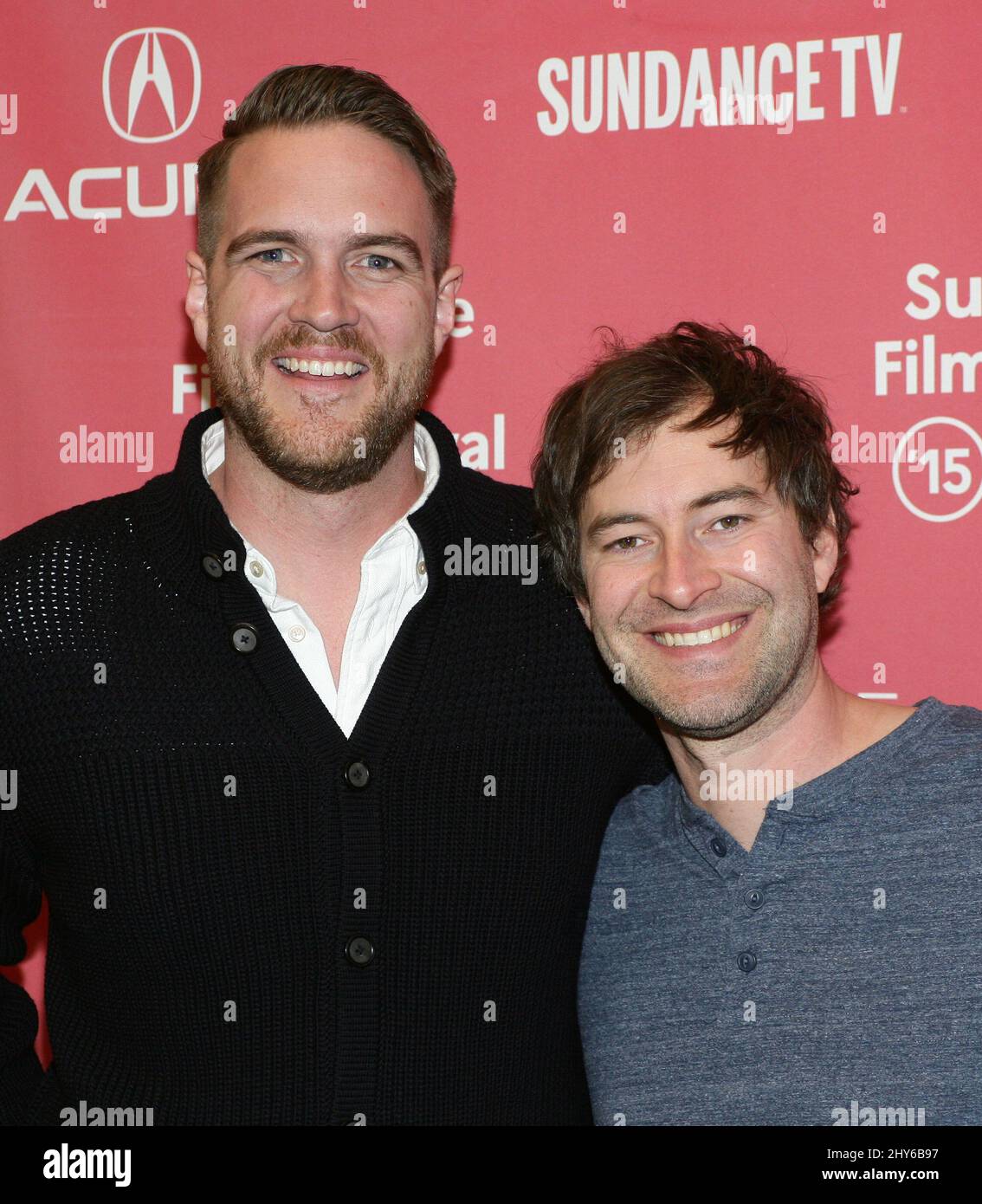Patrick Brice and Mark Duplass attending the 2015 Sundance Film ...