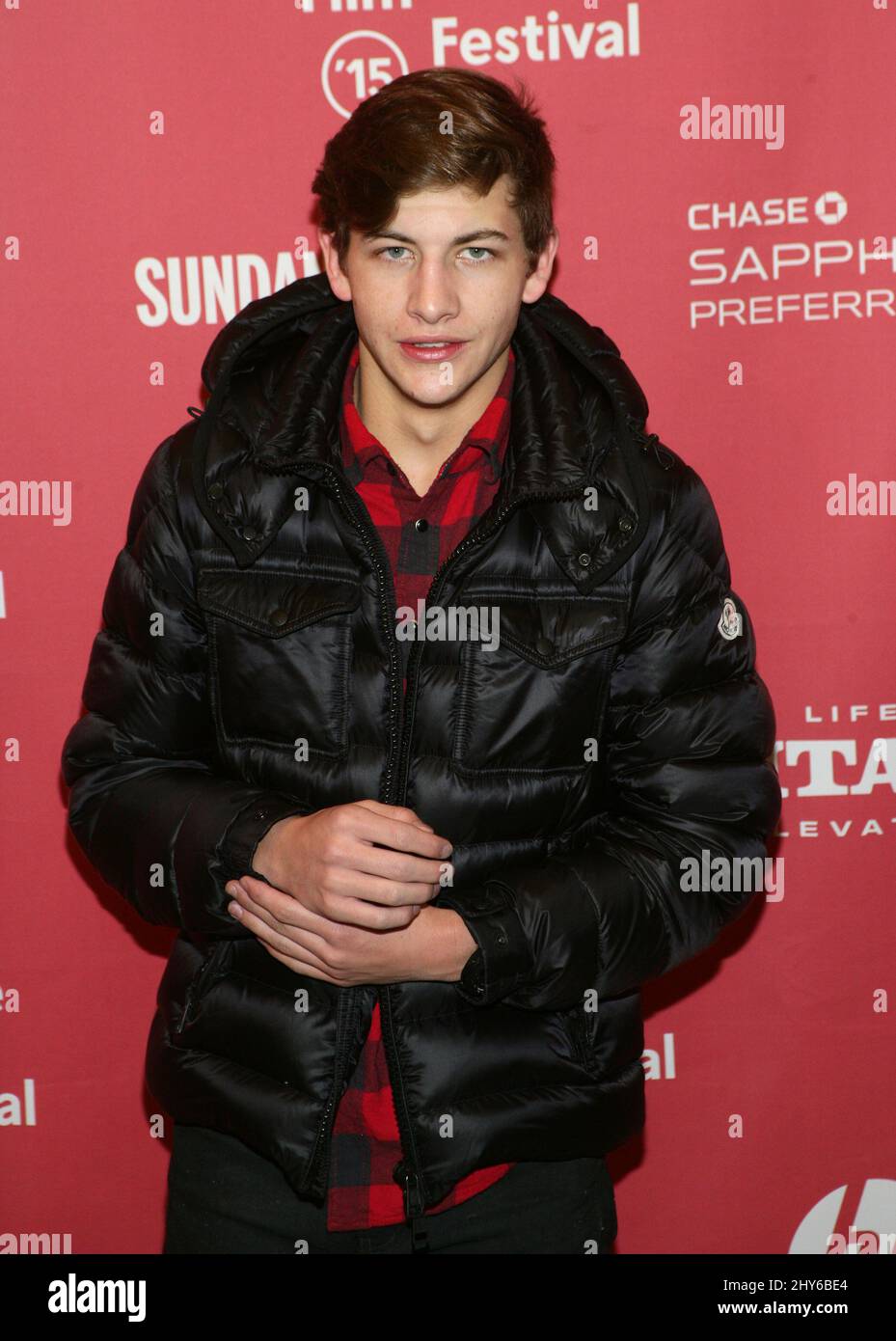 Tye Sheridan attending the 2015 Sundance Film Festival Premiere of LAST ...