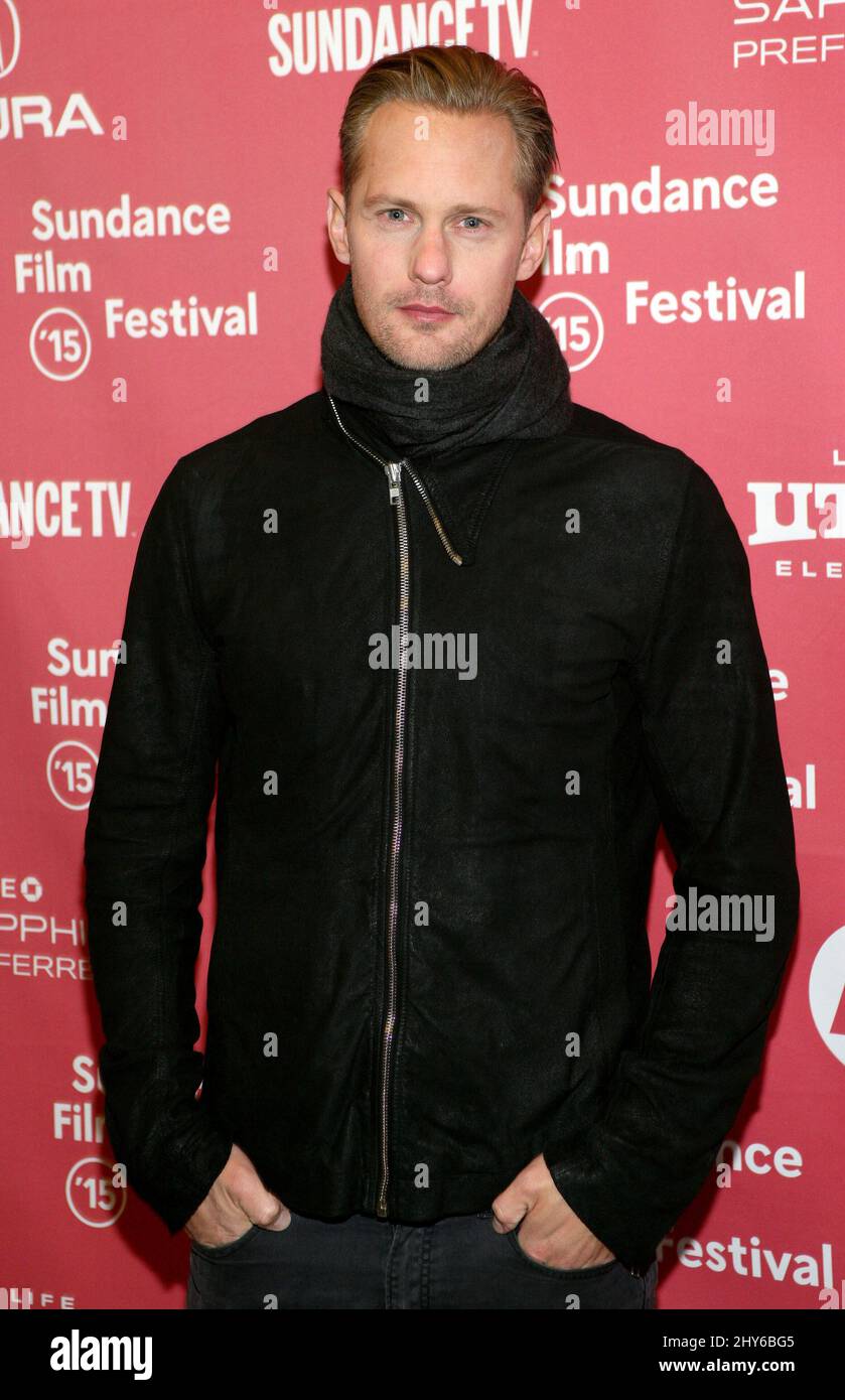 Alexander Skarsgard attending the 2015 Sundance Film Festival Premiere ...