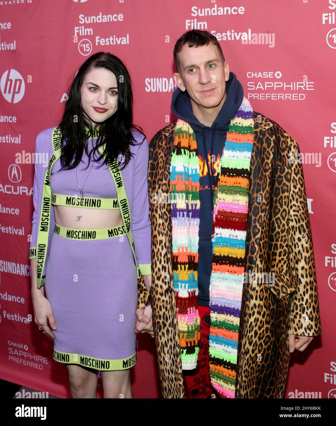 Frances Bean Cobain and Jeremy Scott attending the 2015 Sundance Film ...