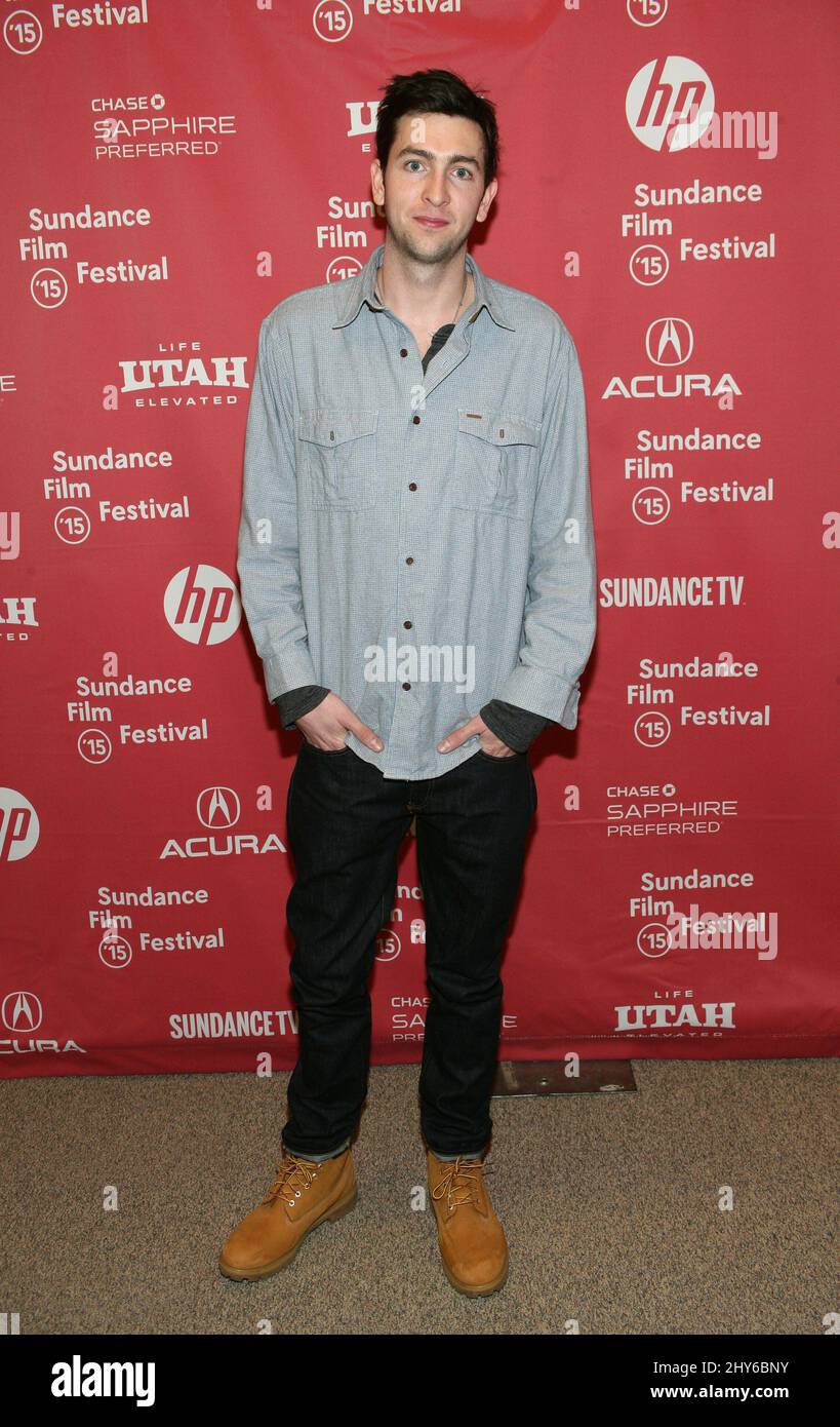 Nick Braun attending the 2015 Sundance Film Festival Premiere of THE ...
