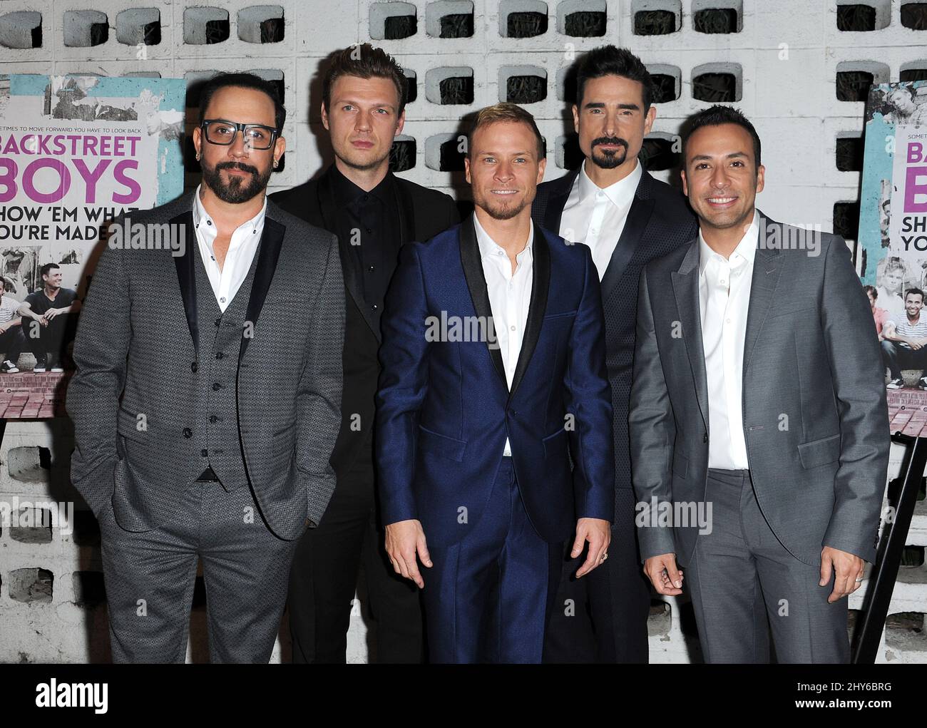 AJ McLean, Nick Carter, Brian Littrell, Kevin Richardson, Howie ...