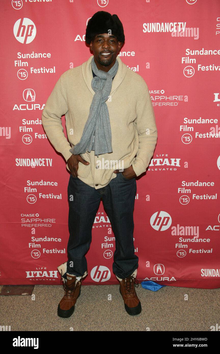 Chris Webber attending the premiere of Digging For Fire at the 2015 Sundance Film Festival in ...