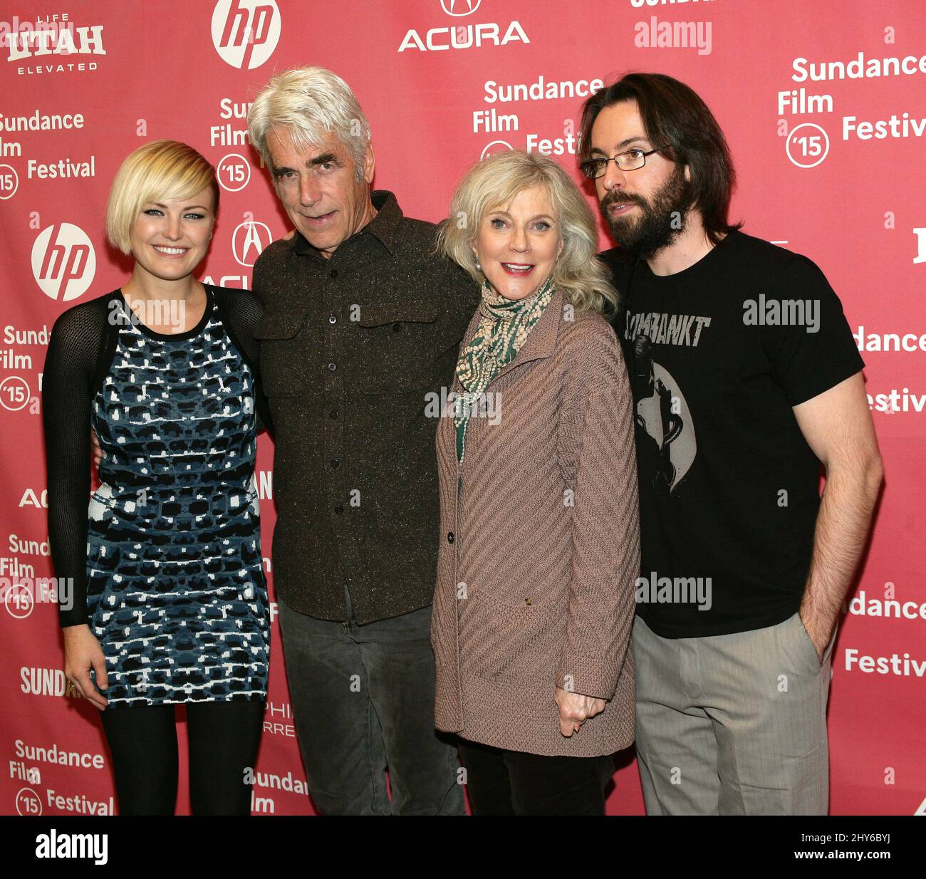 Malin Akerman, Sam Elliott, Blythe Danner and Martin Starr attending ...