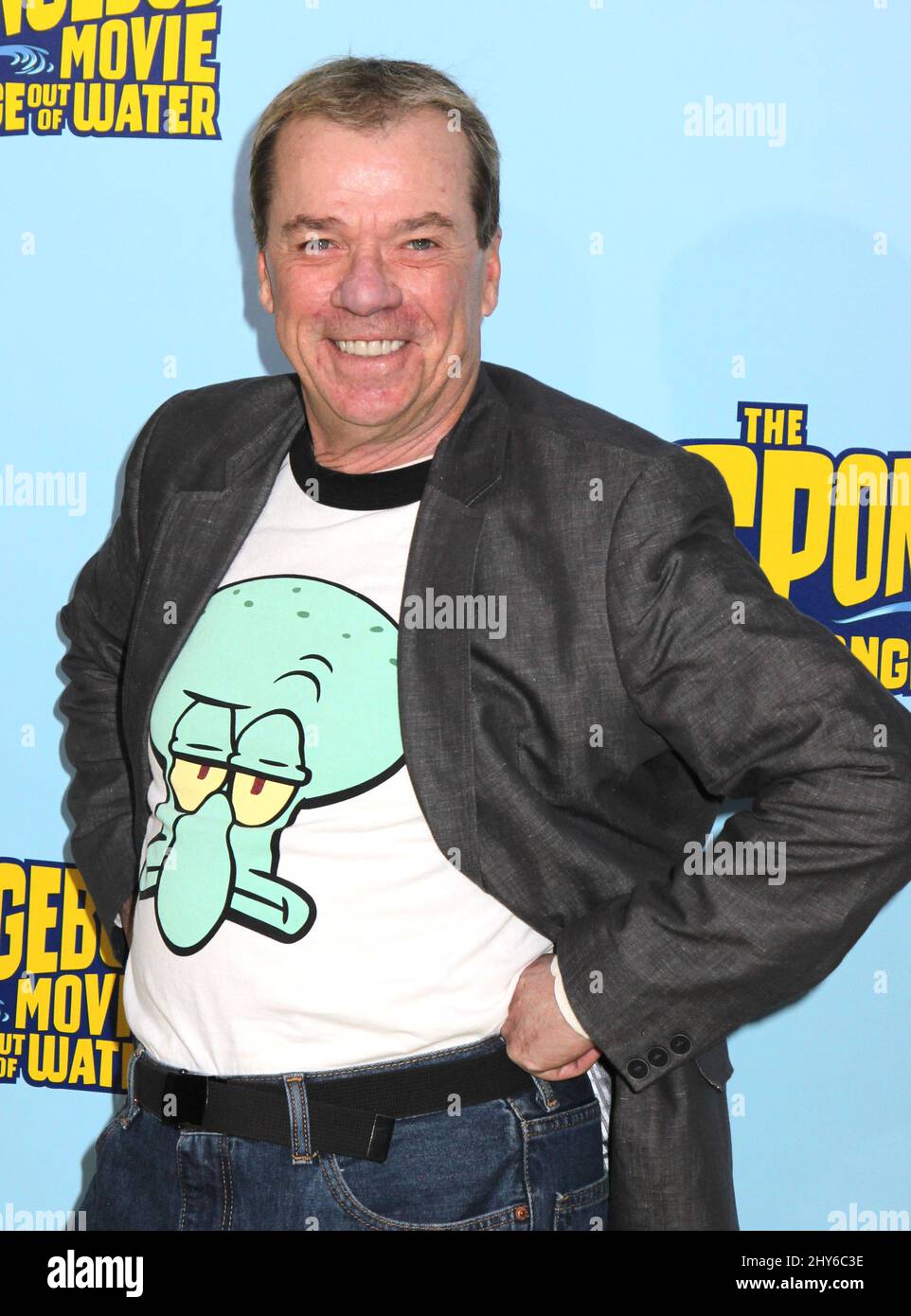 Rodger Bumpass attends "The Spongebob Movie: Sponge Out Of Water" World ...