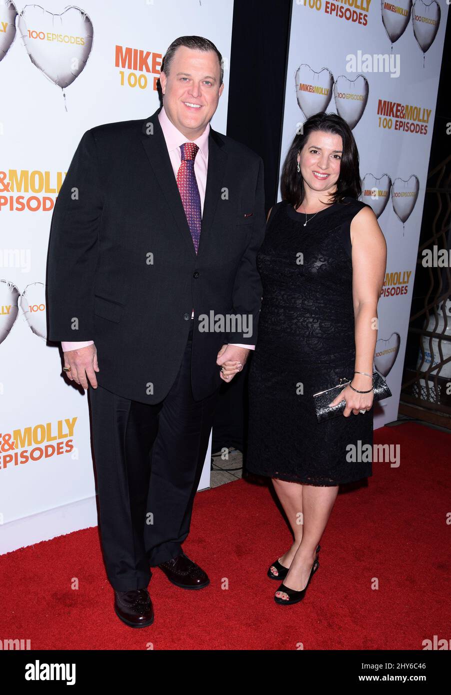 Billy Gardell and Patty Gardell attends the Mike & Molly 100th Episode ...