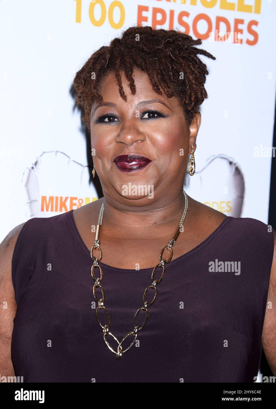 Cleo King attends the Mike & Molly 100th Episode Celebration held at ...