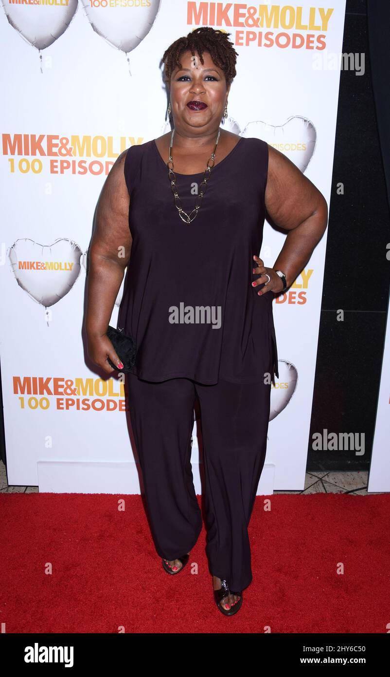 Cleo King attends the Mike & Molly 100th Episode Celebration held at ...