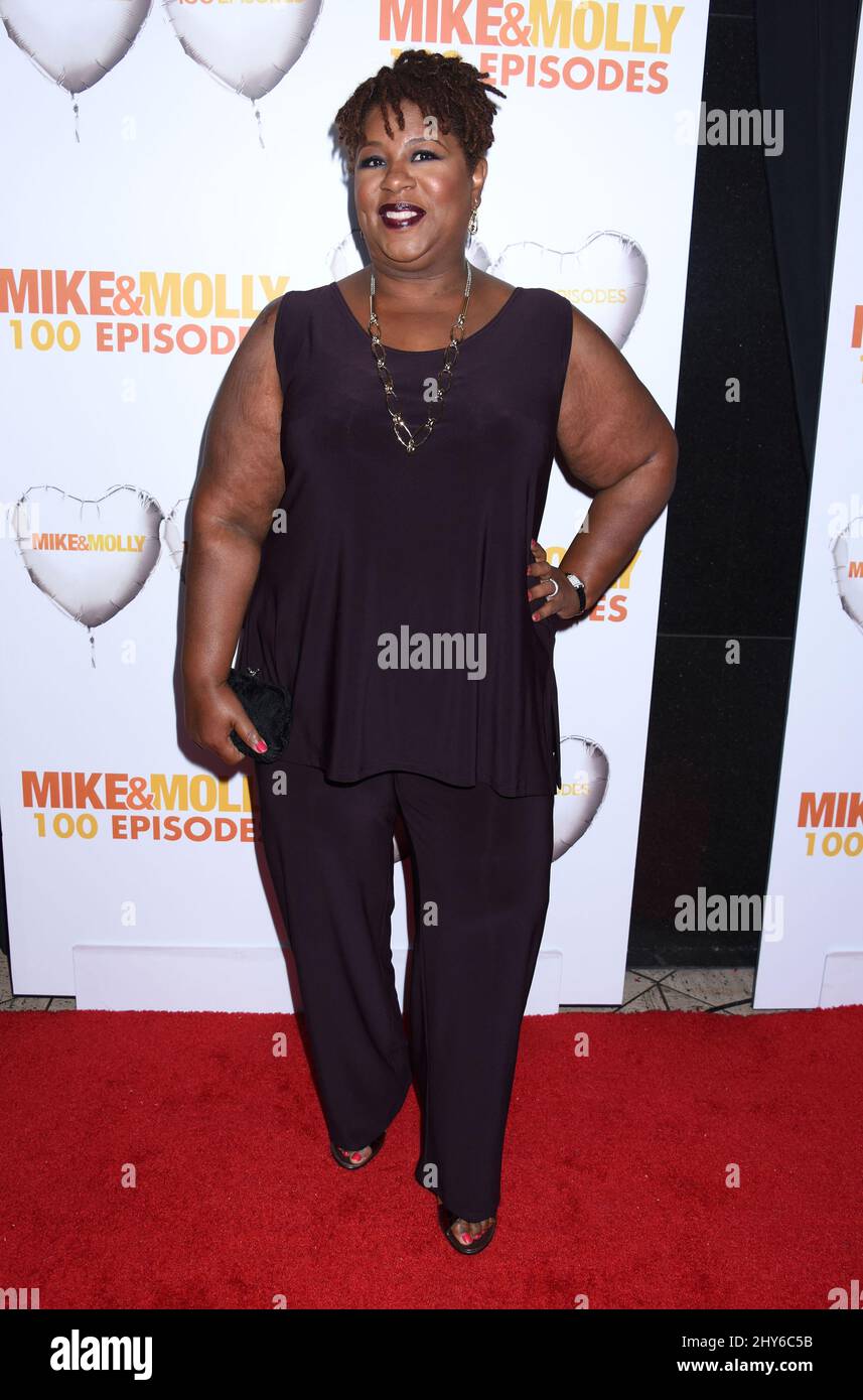 Cleo King attends the Mike & Molly 100th Episode Celebration held at ...