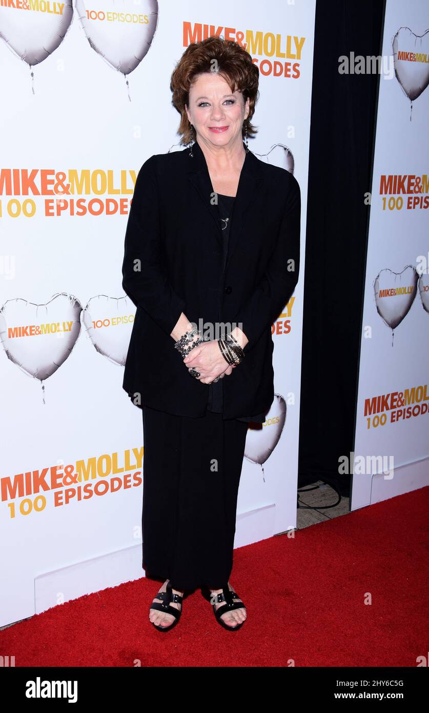 Rondi Reed attends the Mike & Molly 100th Episode Celebration held at ...