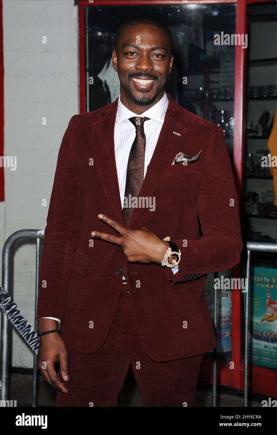 David Ajala attending the 'Jupiter Ascending' Premiere in Los Angeles ...