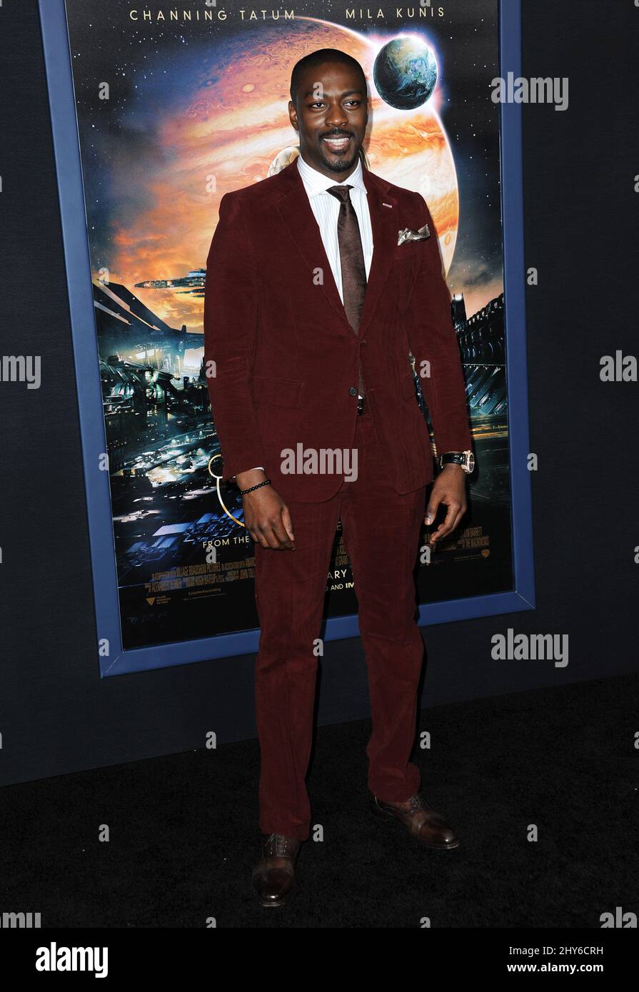 David Ajala attending the 'Jupiter Ascending' Premiere in Los Angeles ...