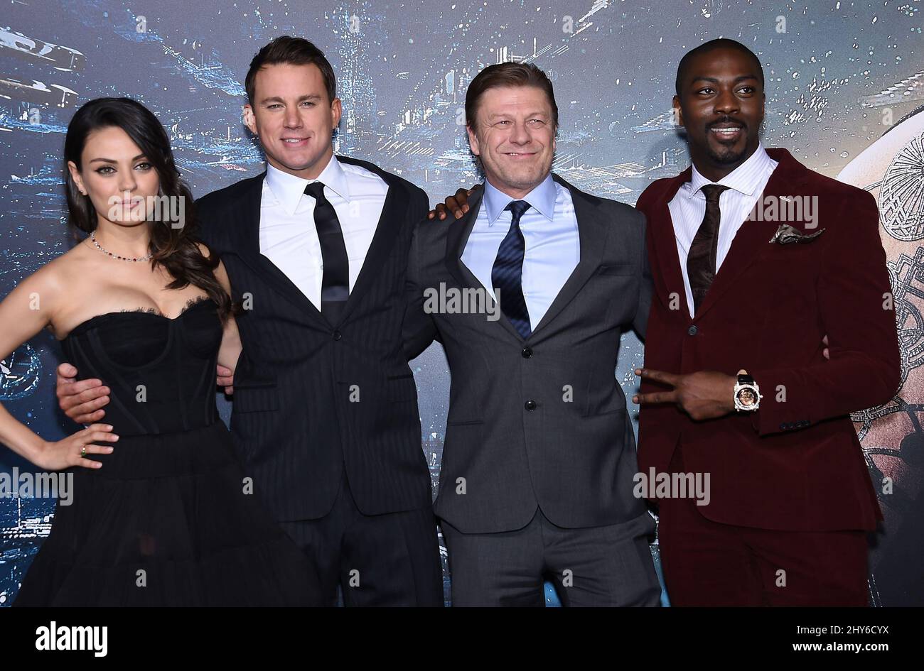 Mila Kunis, Channing Tatum, Sean Bean & David Ajala attending the ...