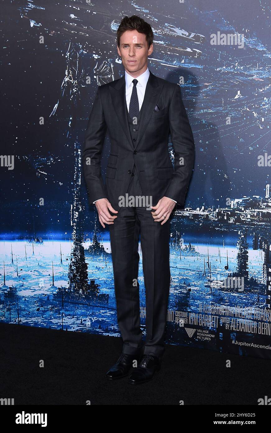 Eddie Redmayne attending the 'Jupiter Ascending' Premiere in Los ...