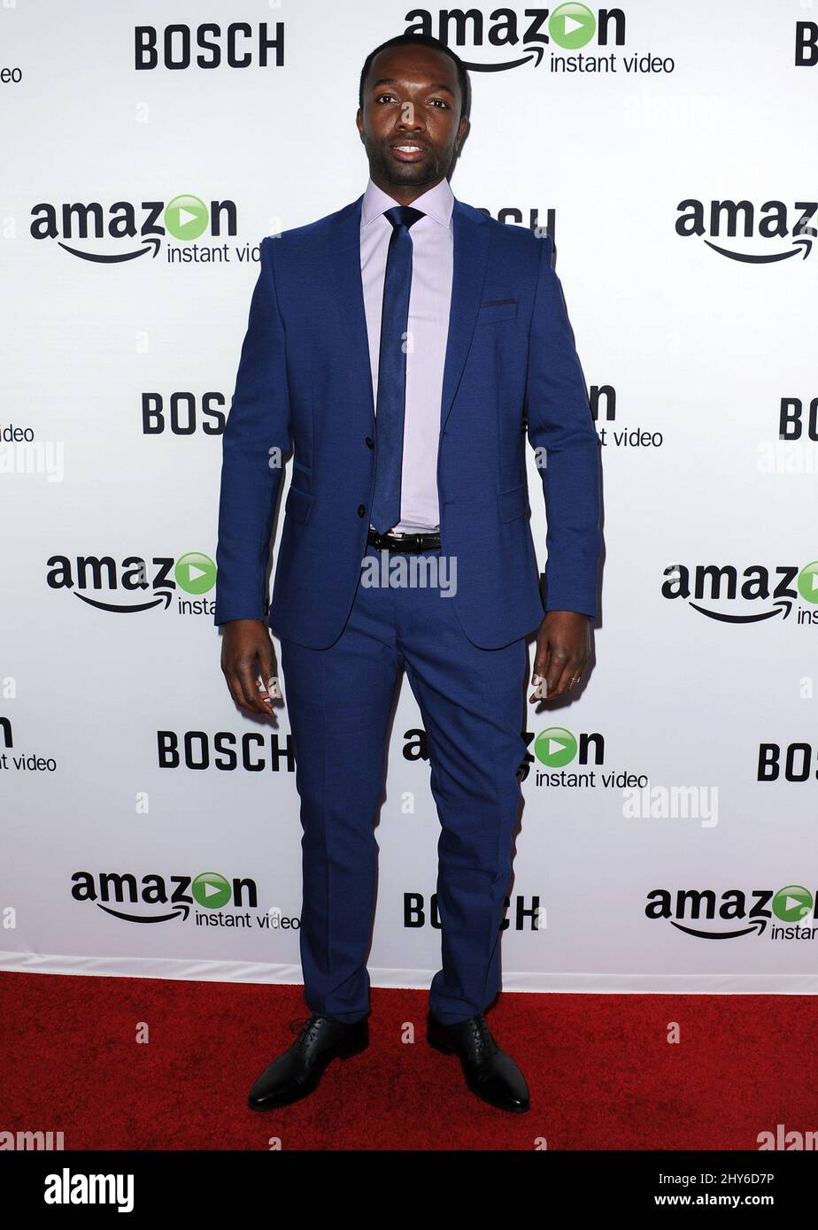 Jamie Hector attending a special screening of 'Bosch' Stock Photo - Alamy