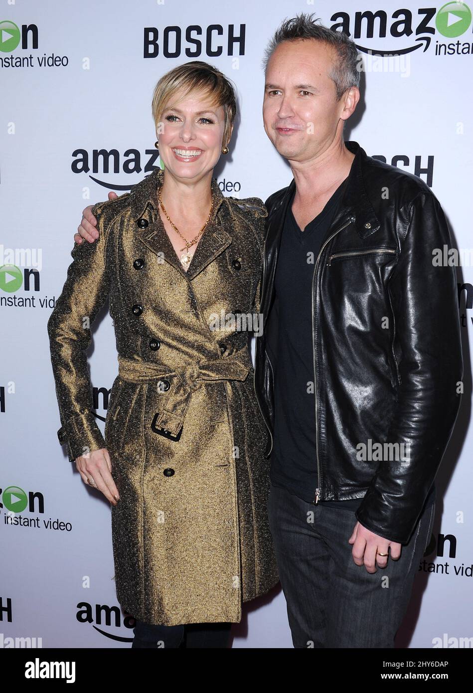 Melora Hardin, Roy Price attending a special screening of 'Bosch' Stock ...