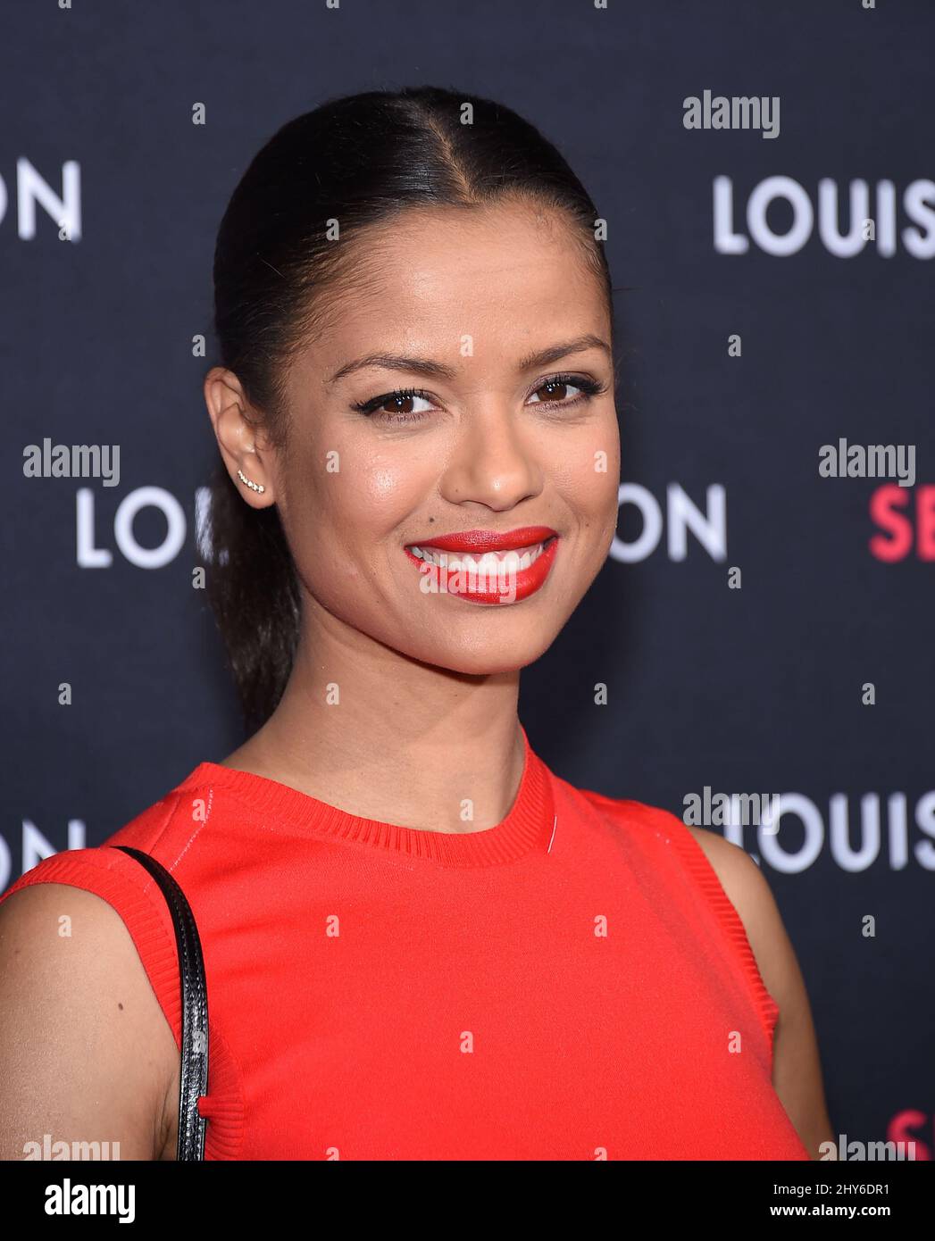 Gugu Mbatha-Raw attends an event called, Louis Vuitton unveils an ...