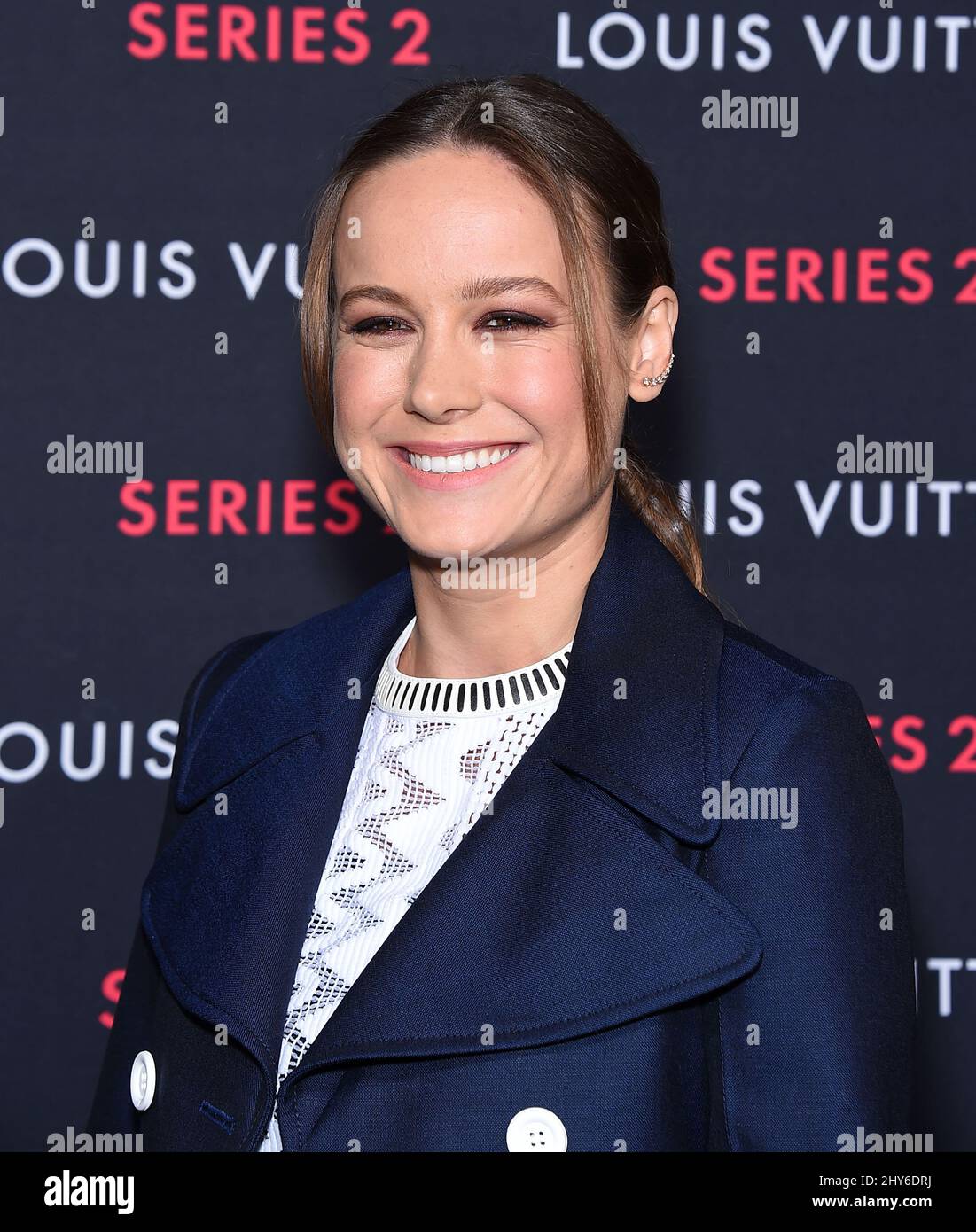 Brie Larson attends an event called, Louis Vuitton unveils an ...