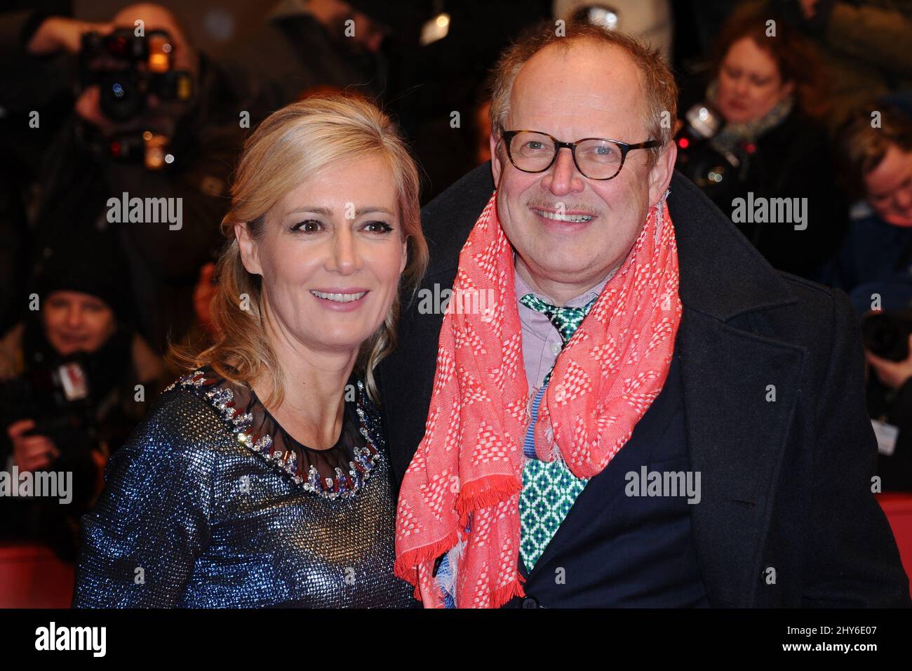 Axel Milberg and his wife Judith Milberg attending the Nobody Wants the ...