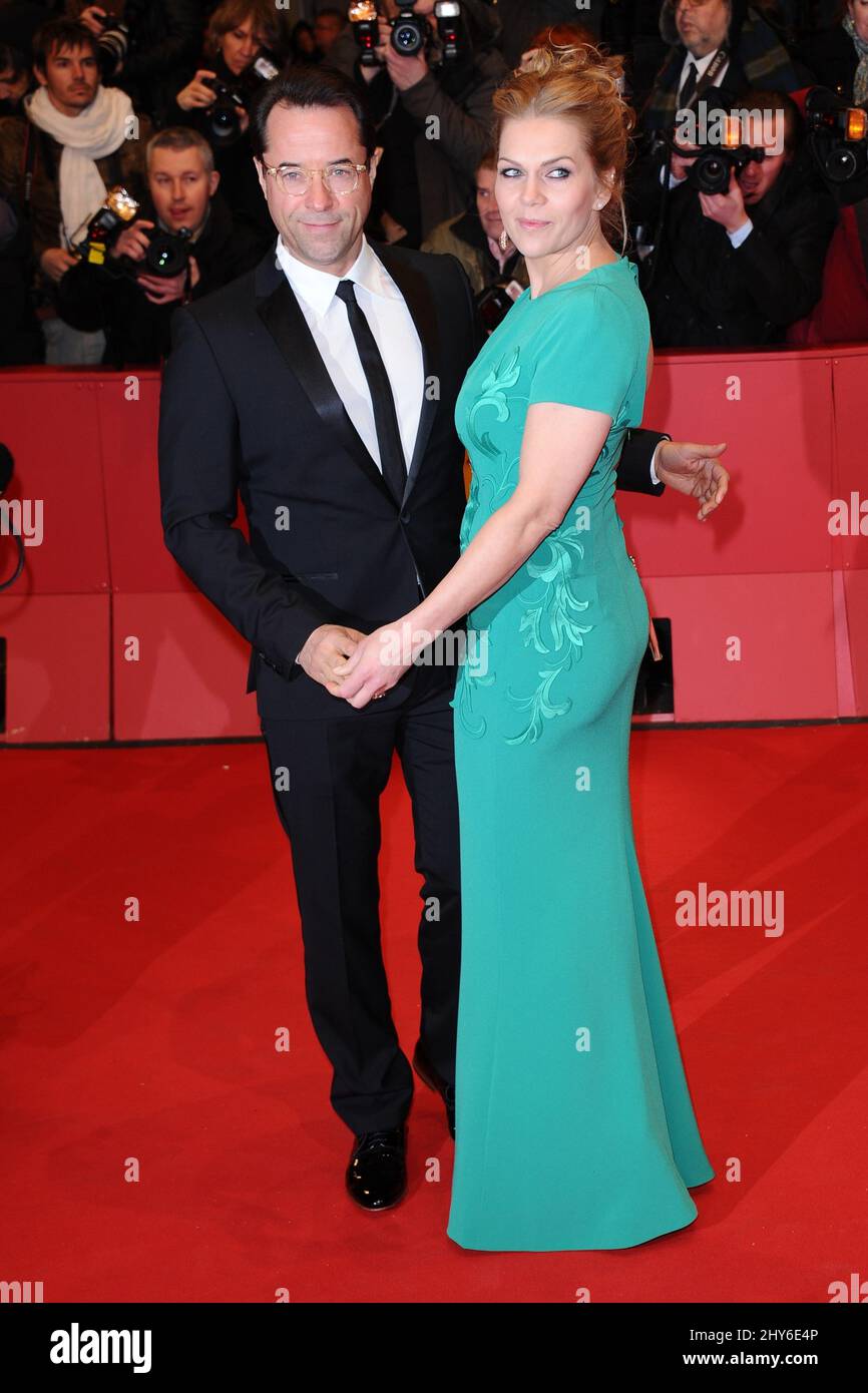 Actors Jan Josef Liefers and wife Anna Loos attending the Nobody Wants ...