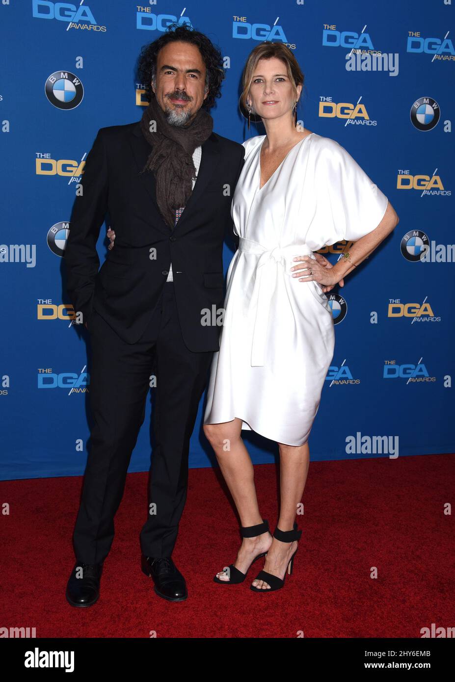 Alejandro Gonzalez Inarritu and Maria Hagerman attending the 67th ...