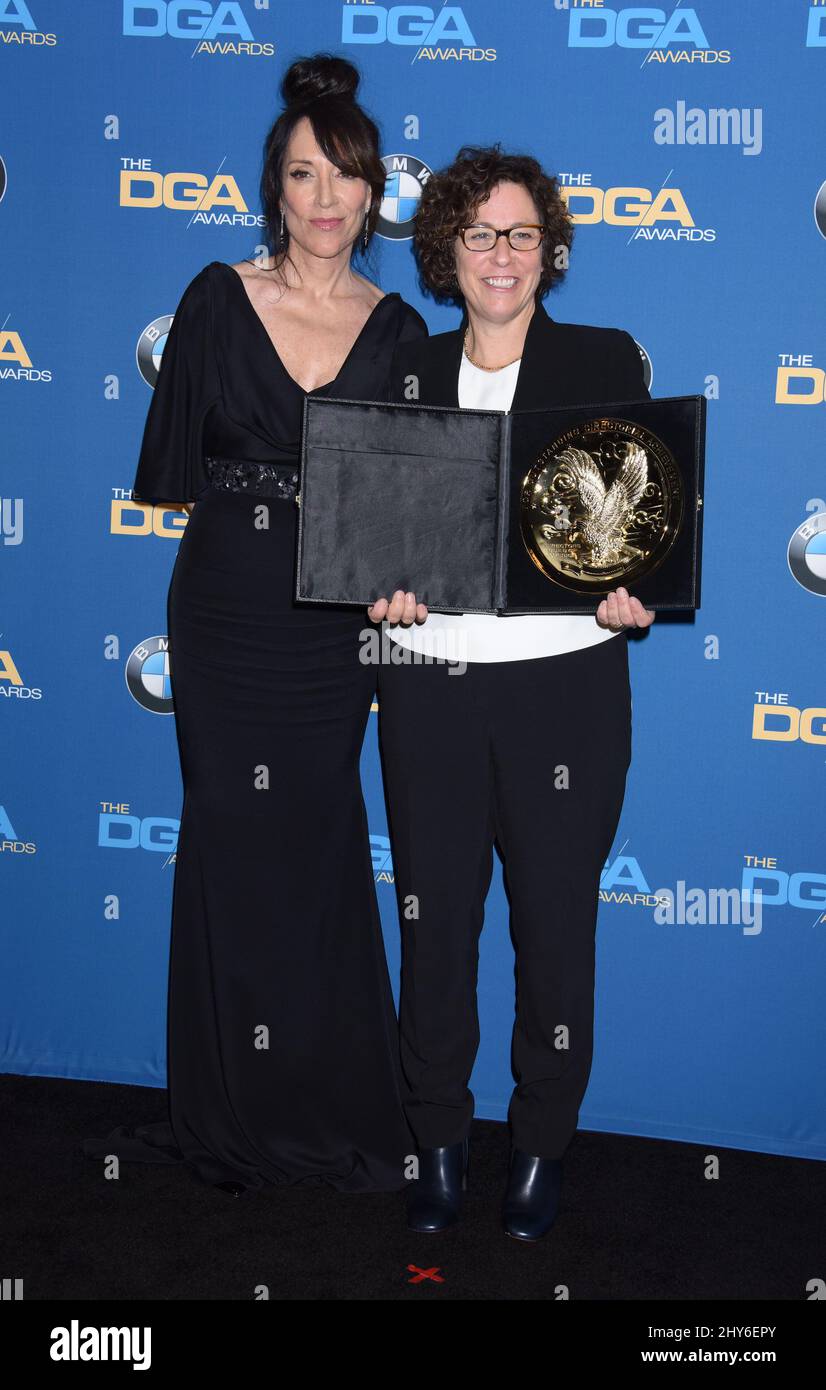 Katey Sagal and Lisa Cholodenko attending the 67th Annual DGA Awards ...