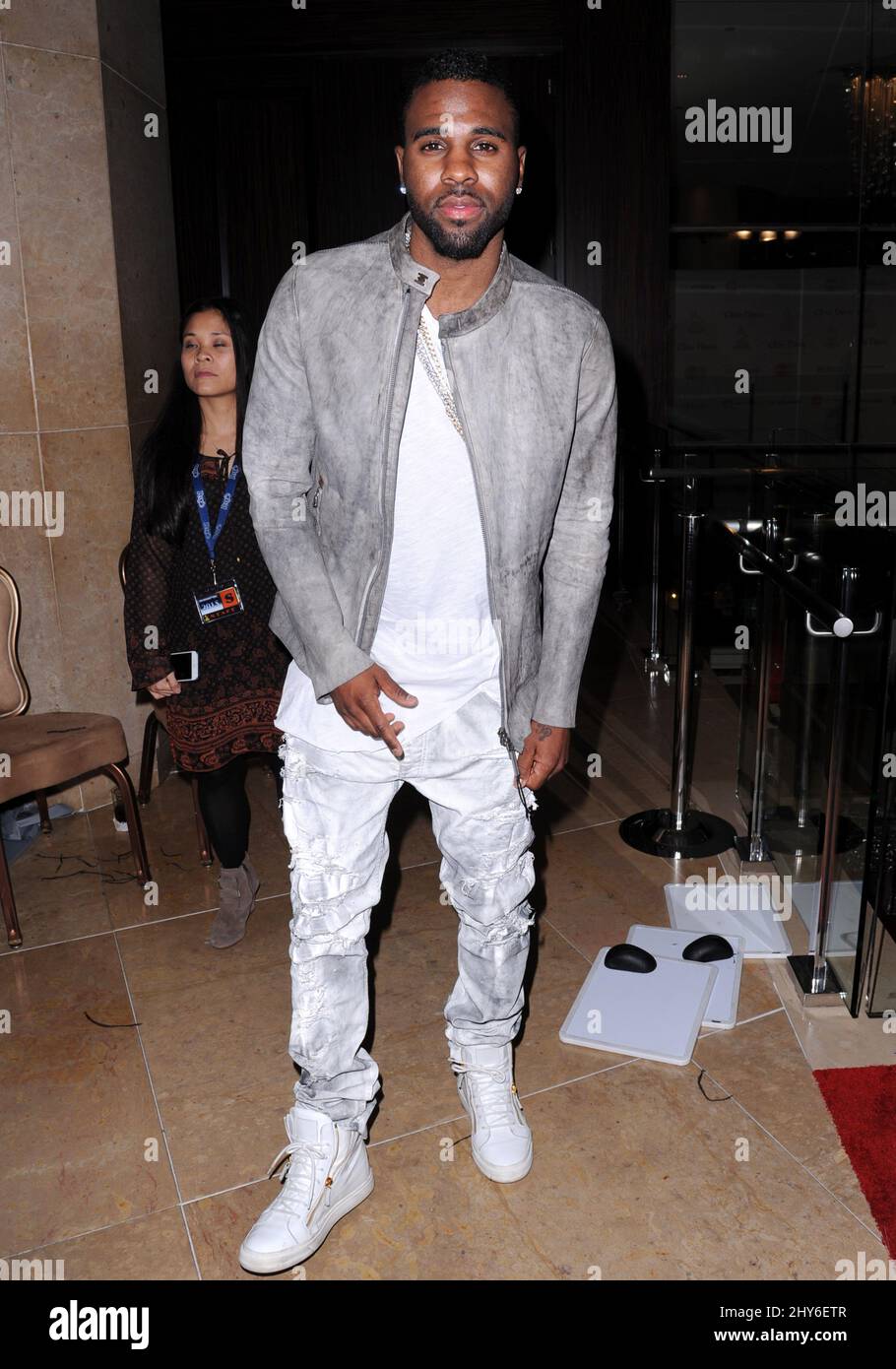 Jason Derulo attending the Pre-GRAMMY Gala And Salute To Industry Icons ...