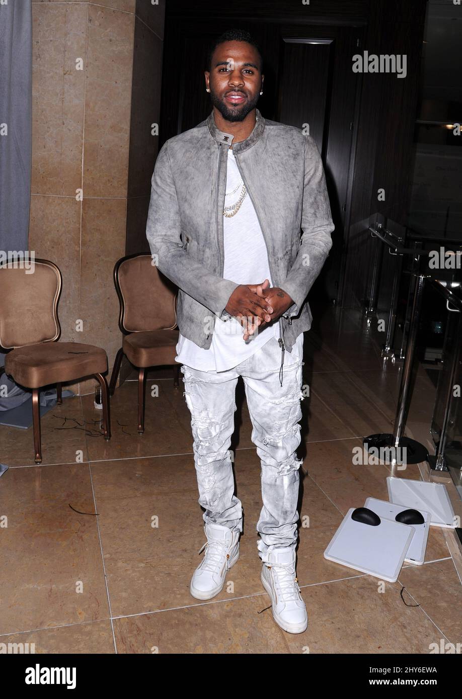 Jason Derulo attending the Pre-GRAMMY Gala And Salute To Industry Icons ...