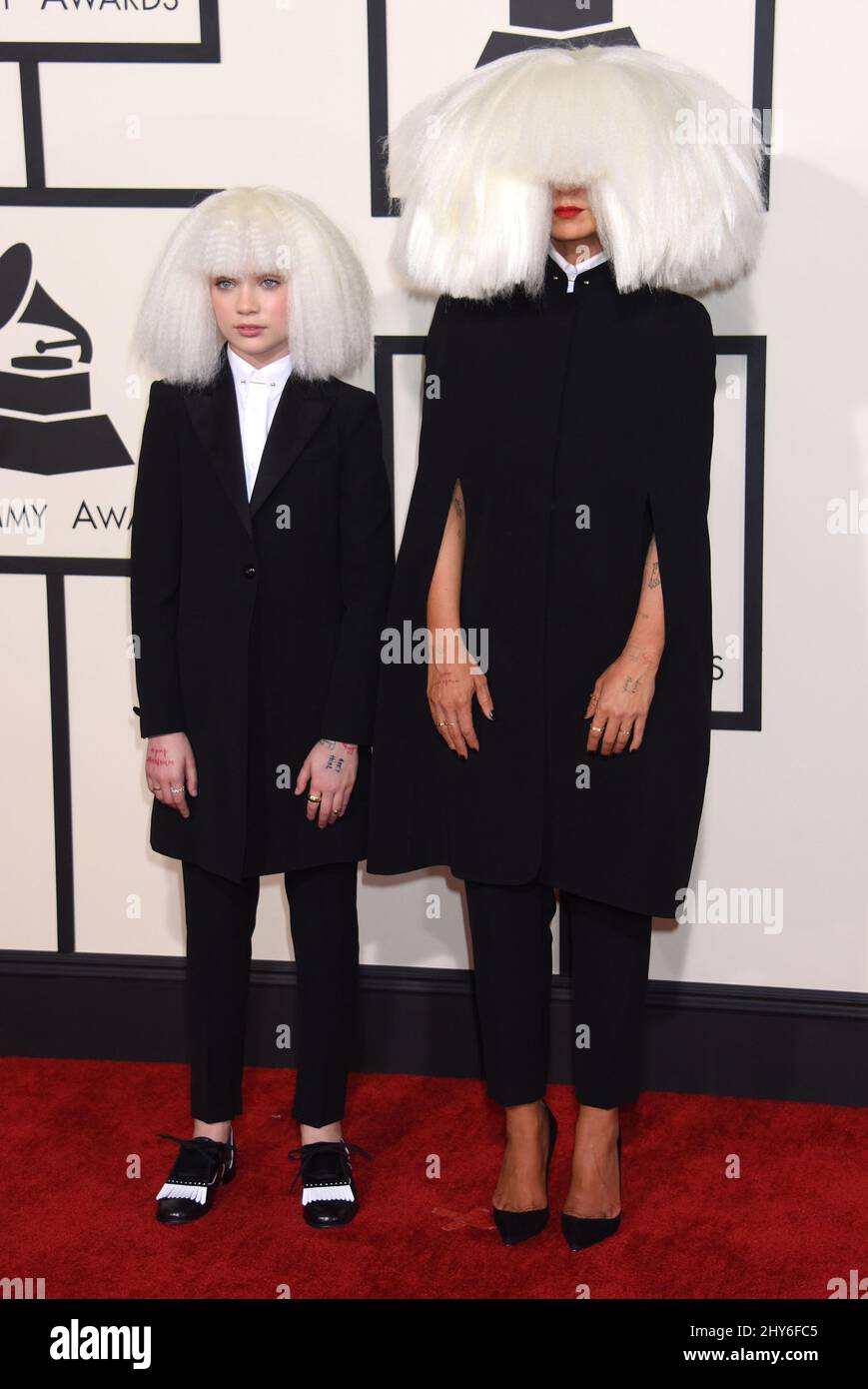 Sia attends the 57th Annual GRAMMY Awards at the Staples Center ...