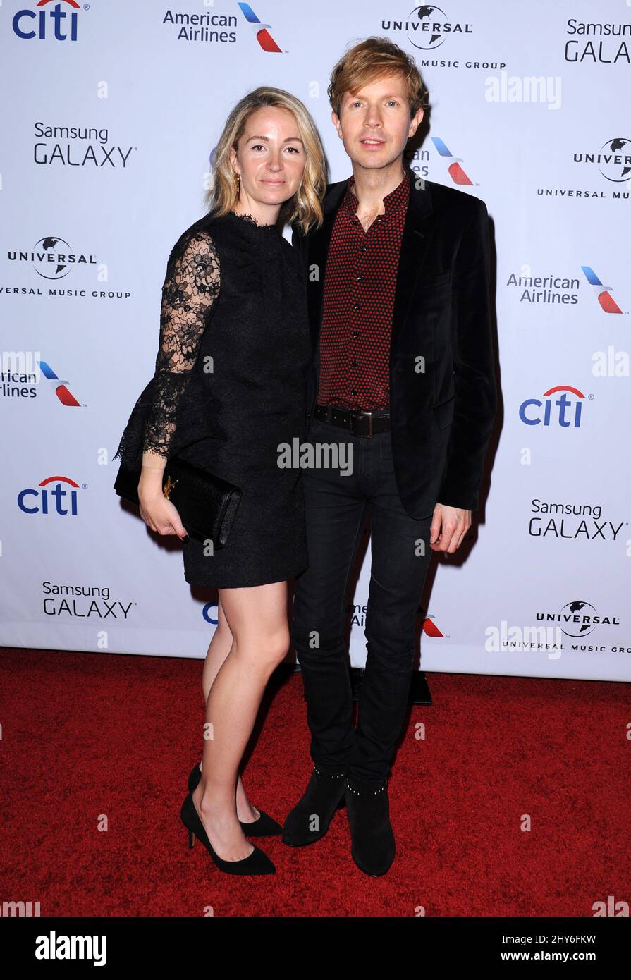 Beck attending the Universal Music Grammy After Party in Los Angeles ...