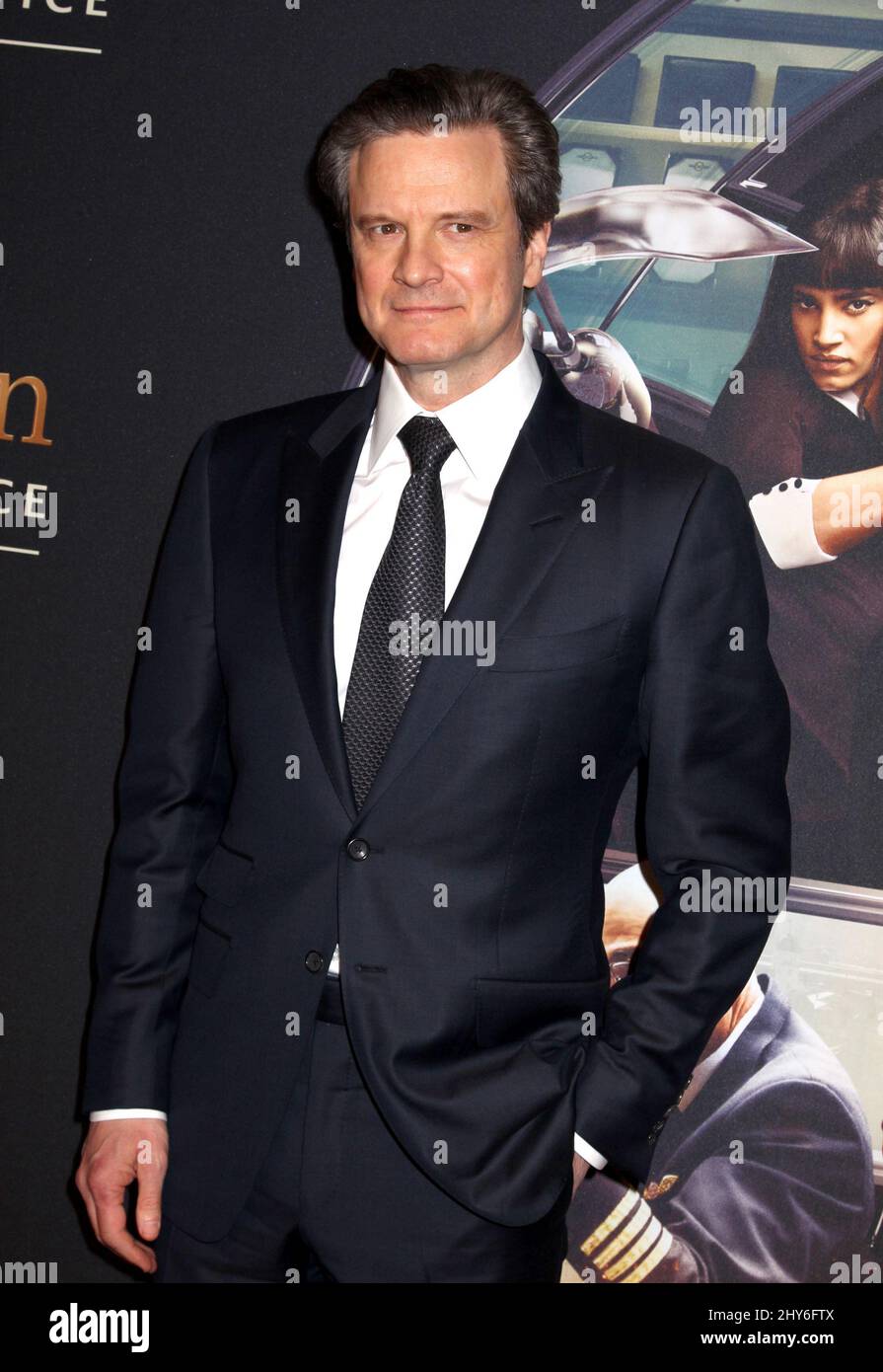 Colin Firth attending the "Kingsmen: The Secret Service" premiere at ...