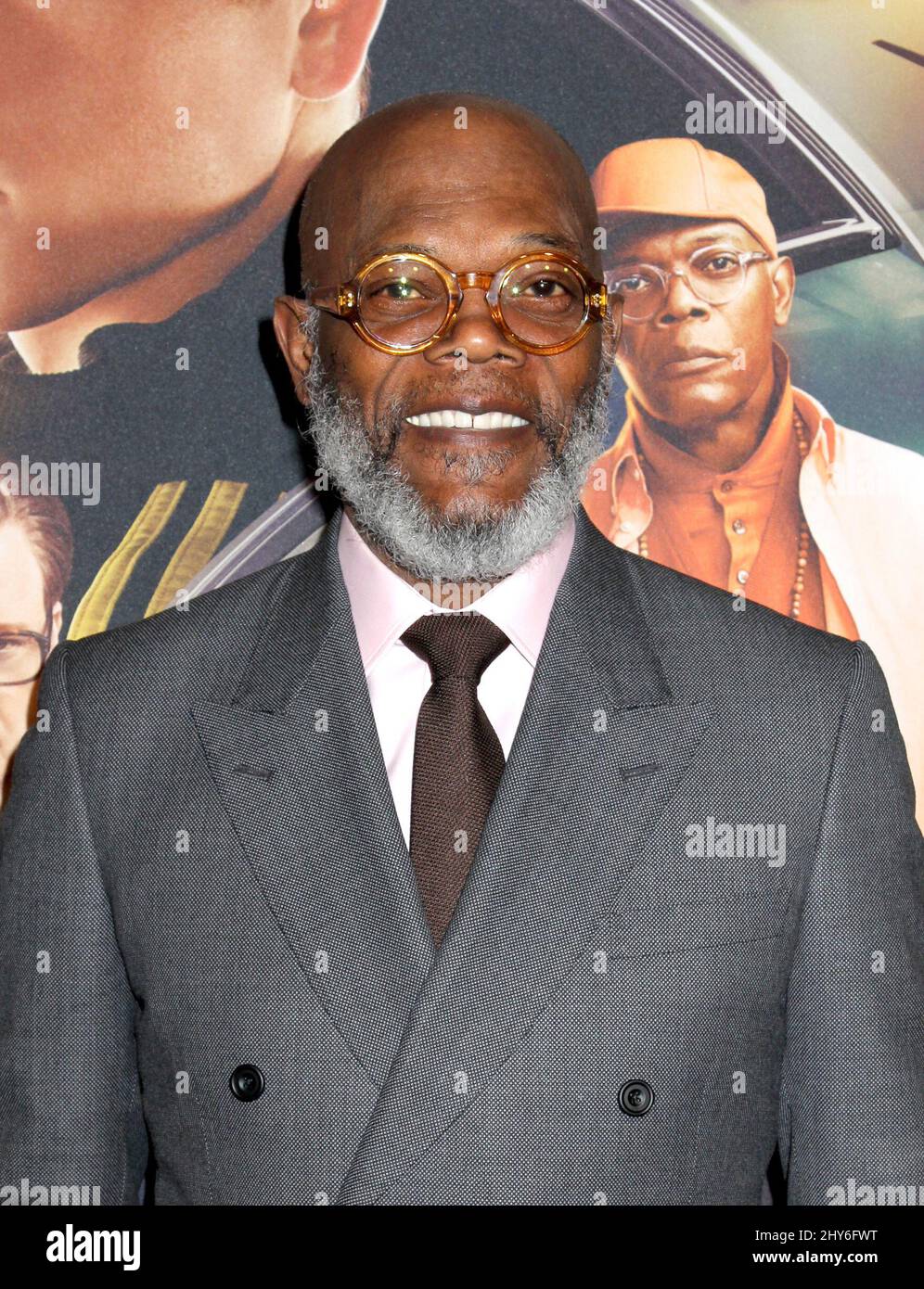 Samuel L. Jackson attending the "Kingsmen: The Secret Service" premiere ...
