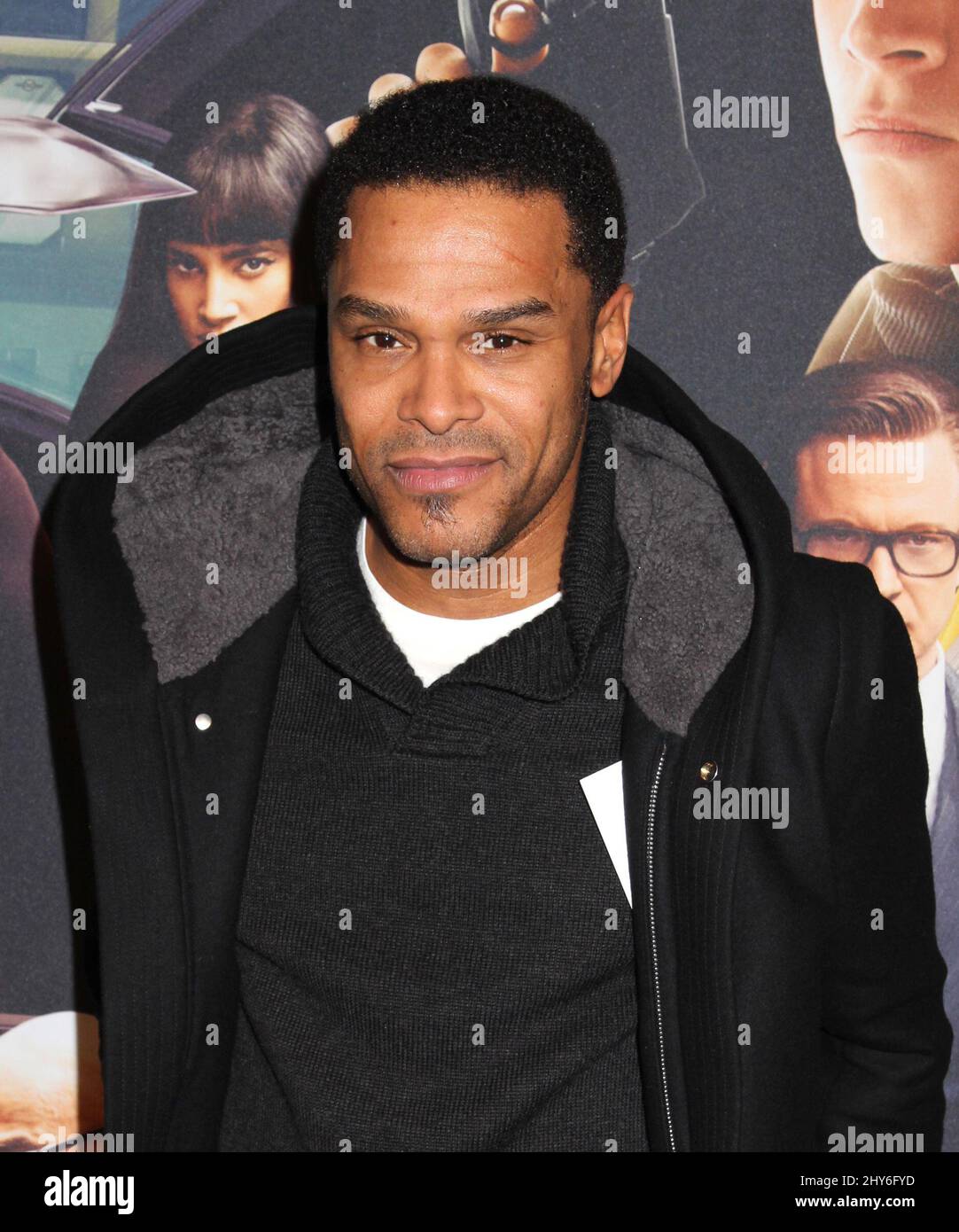 Maxwell attending the "Kingsman: The Secret Service" premiere in New ...