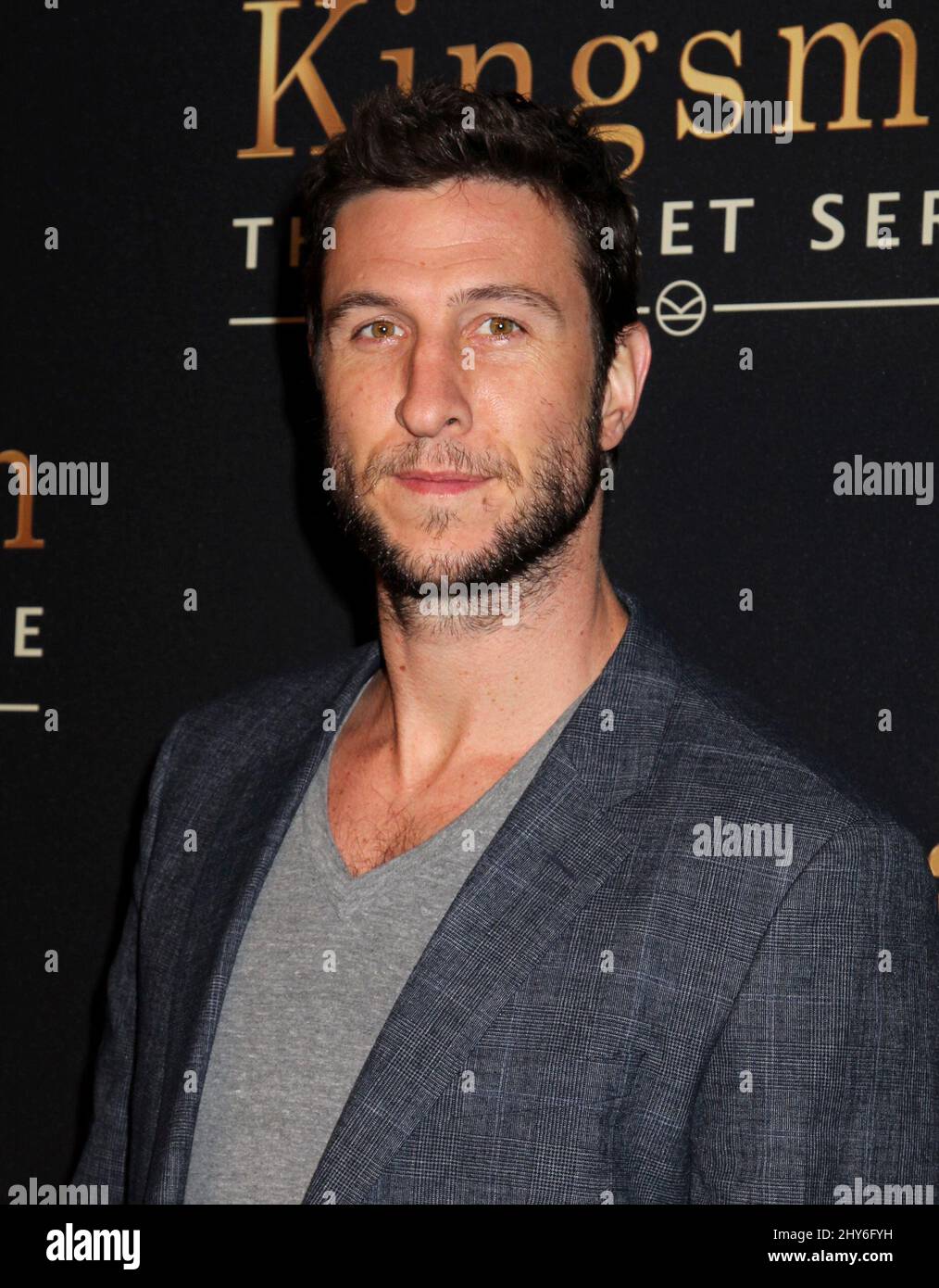 Pablo Schreiber attending the "Kingsman: The Secret Service" premiere ...