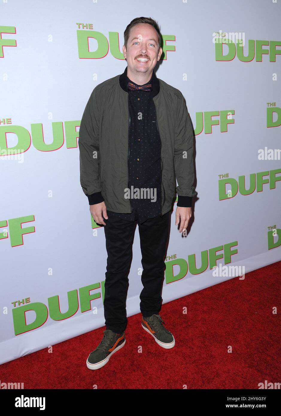 Chris Wylde arriving for The Duff fan screening held at TCL Chinese 6 ...