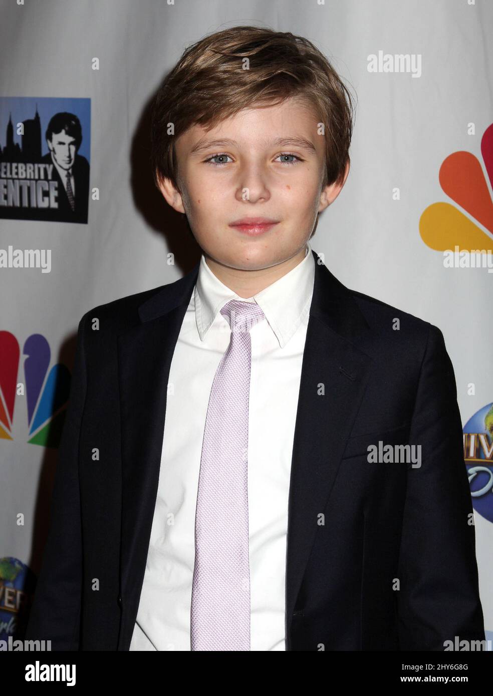 Barron Trump attending the "The Celebrity Apprentice" Live Finale Post ...