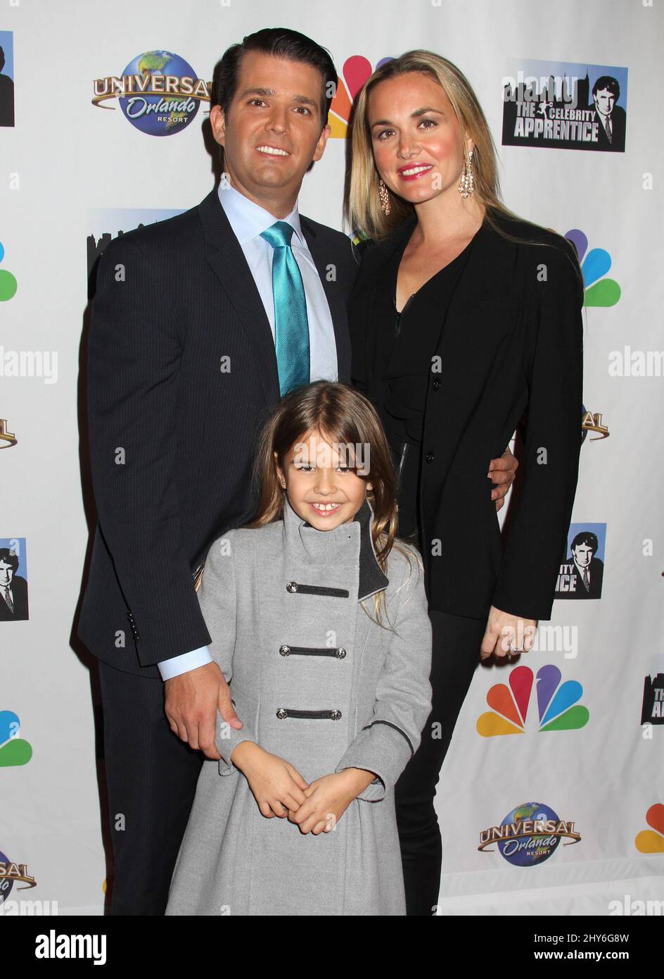 Donald Trump Jr., Vanessa Haydon and Daughter Kai Trump attending the ...