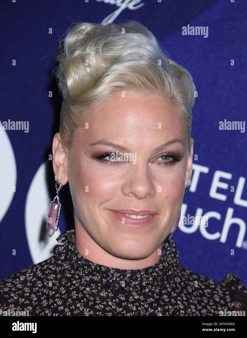 Pink attending the Second annual "unite4:humanity" event held at the ...